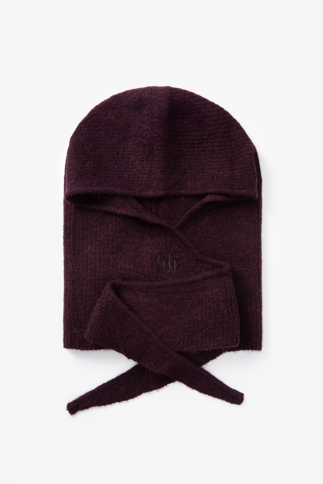 Donkerrode balaclava muts - Dames | Sissy-Boy