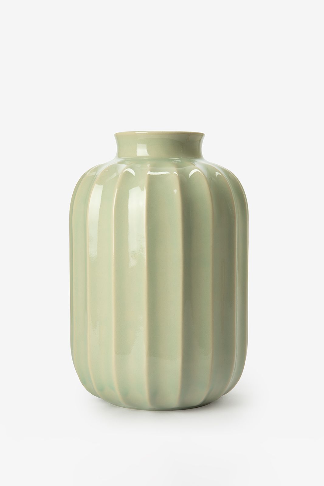 Vase en céramique - vert clair