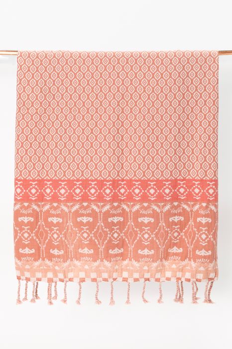 Donkerroze hamamdoek met print - Homeland | Sissy-Boy