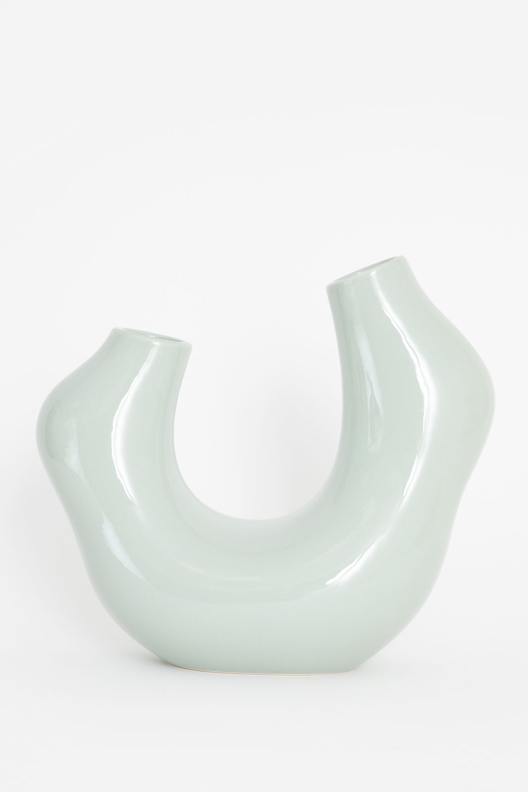 Vase en céramique - bleu clair