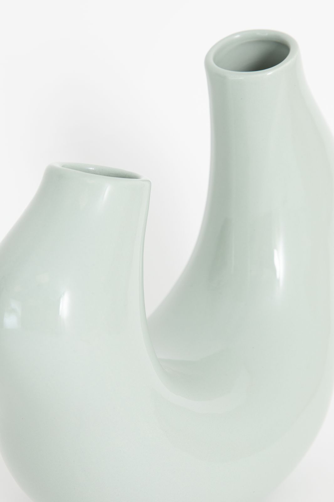 Vase en céramique - bleu clair